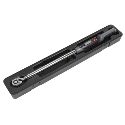 Premier Angle Torque Wrench Digital 1/2" Drive 30-340Nm LCD Display STW310