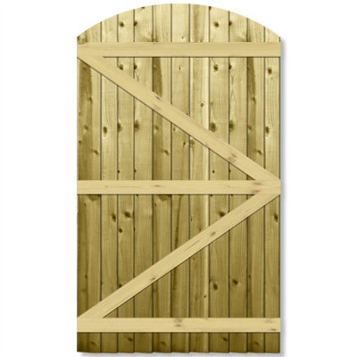 Premier Garden Supplies Pedestrian Gate 180cm (6ft) High x 105cm Wide ...