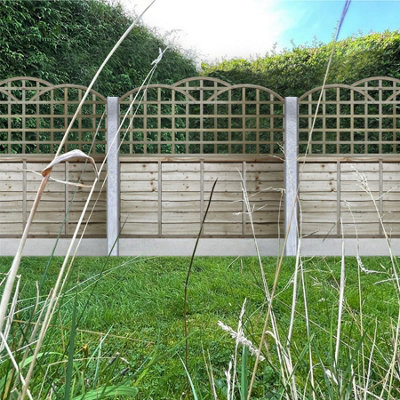 Premier Garden Supplies Triple Dome Standard Square Trellis Width: 6ft ...