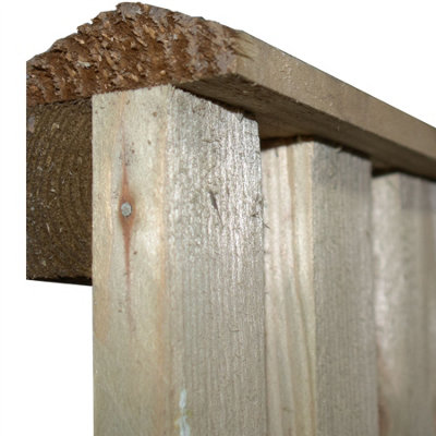 Premier Garden Supplies Tuscany Vertical Slatted (Pack of 6) Width: 6ft ...