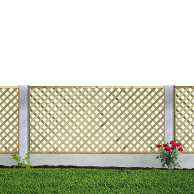 Premier Garden Supplies URBAN Diamond Trellis PACK OF 5 W.6ft (183cm) x ...