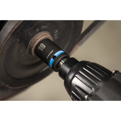 Premier Impact Socket Set 1/2" Square Drive 34 Pieces Hardened Tempered ...