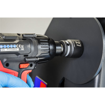 Premier Impact Socket Set 1/2" Square Drive 34 Pieces Hardened Tempered ...