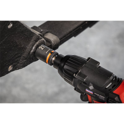 Premier Impact Socket Set 1/2" Square Drive 34 Pieces Hardened Tempered ...