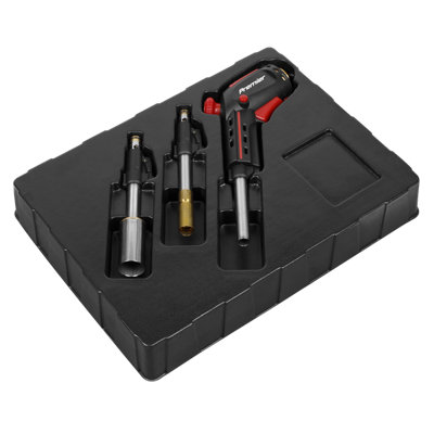 Premier Interchangeable Propane Torch Set 3-In-1 Interchangeable Tips ...