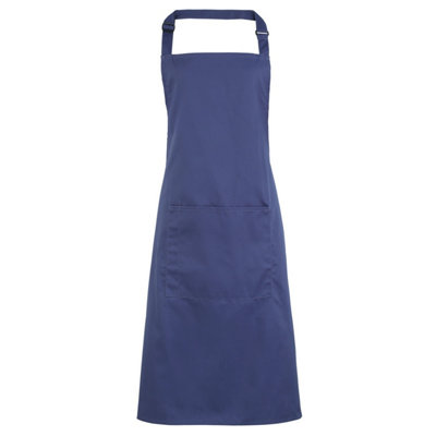 Premier Ladies/Womens Colours Bip Apron With Pocket / Workwear | DIY at B&Q