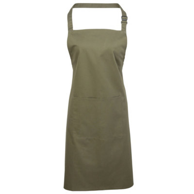 Premier Ladies/Womens Colours Bip Apron With Pocket / Workwear | DIY at B&Q