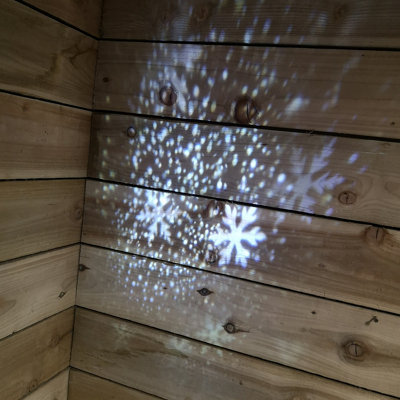 Premier Led 31cm Indoor And Outdoor Snowstorm Projector | DIY at B&Q