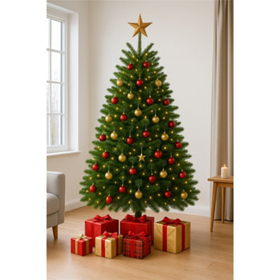 Premier Nordman Fir Christmas Tree - Low Needle Drop - 1.5m to 1.75m ...