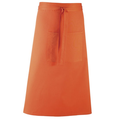 Premier Unisex Colours Bar Apron / Workwear (Long Continental Style ...