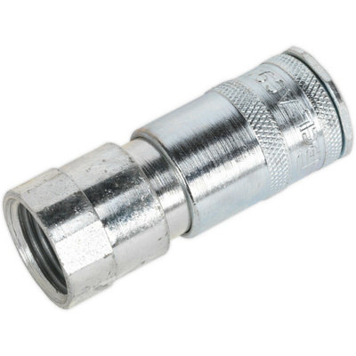 Premium 1/2 Inch BSPT Female Thread Coupling Body Adaptor for Airline Tools