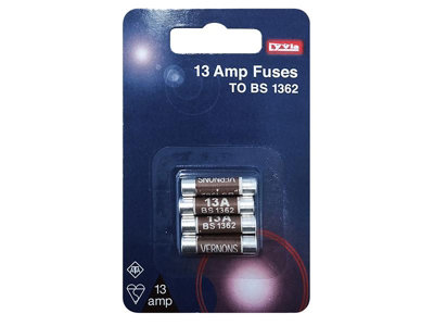 Premium 13A Fuse Pack of 4 for Reliable Home Safety