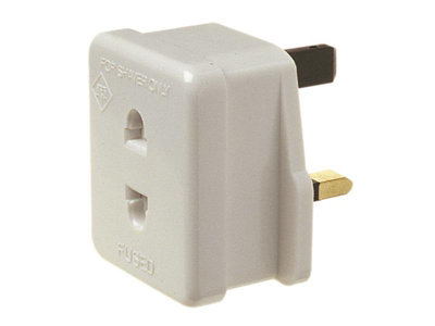 Premium 13A Fused Shaver Adaptor for Safe and Efficient Charging
