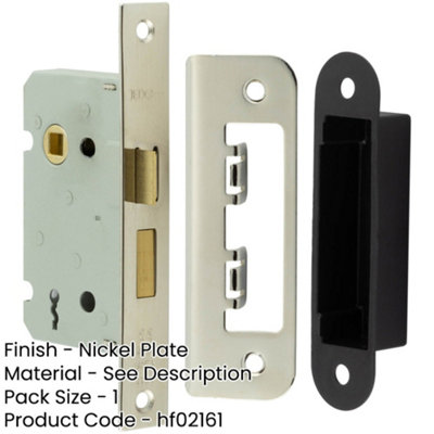 Premium 2 Lever Sashlocks with Square Forend and Radiused Strike Plate ...