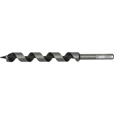 Premium 20 x 235mm Hardened Auger Wood Drill Bit with Hexagonal Shank ...