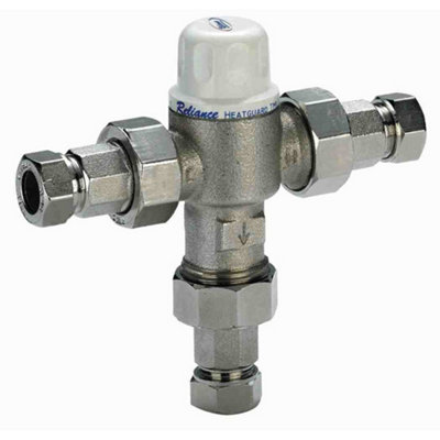 Premium 22mm 2-in-1 Thermostatic Mixing Valve for Safe Water ...