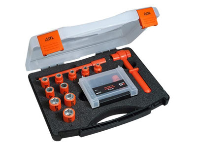 Premium 24-Piece Insulated Socket Set for Electricians - Safe and ...