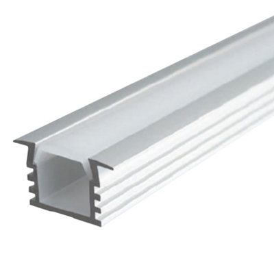 Premium 2M Deep Recessed Aluminium LED Profile Extrusion with Opal ...