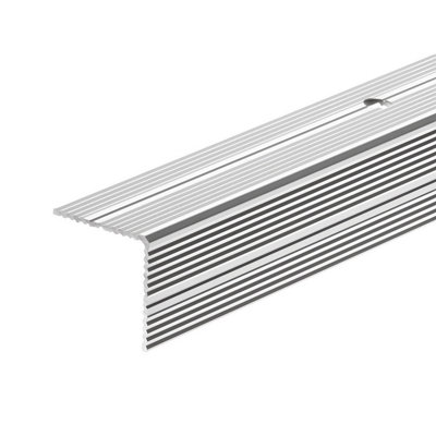 Premium 30 x 30mm N30S Anodised Aluminium Ribbed Treads Edge Trim ...
