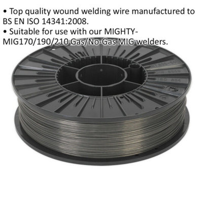 Premium 4.5kg Flux Cored MIG Welding Wire - 0.9mm Diameter for Quality ...