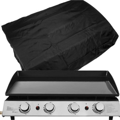 Buy Premium 4 Burner Portable Flat Top Plancha Grill with Weatherproof ...