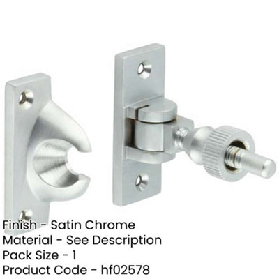 Premium 55mm Satin Chrome Fasteners for Durable Construction - Window ...