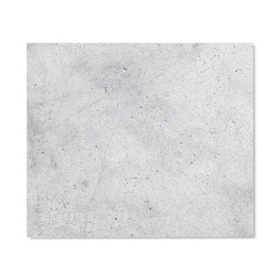 Premium 70 x 60cm hite Marble Effect 6mm Glass Toughened Kitchen Splashback
