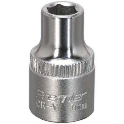 Premium 7mm Forged Steel Drive Socket - 3/8" Square Drive Chrome ...