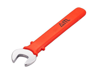 Premium 8mm Insulated Open End Spanner for Live Line Safety | DIY at B&Q