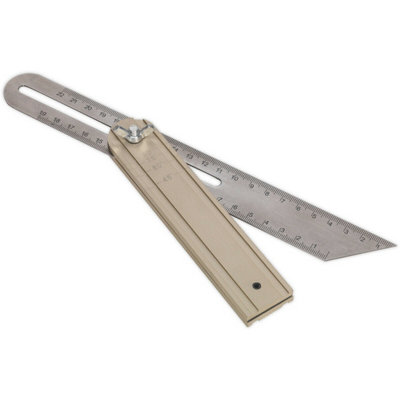 Premium Adjustable Angle Square with Aluminium Handle and Metric ...