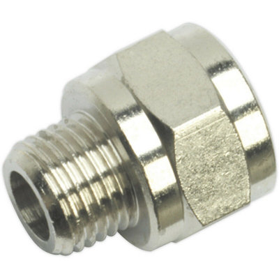 PREMIUM AIR TOOL ADAPTER - 1/4" BSPT MALE TO 3/8" BSP FEMALE HEXAGON ...