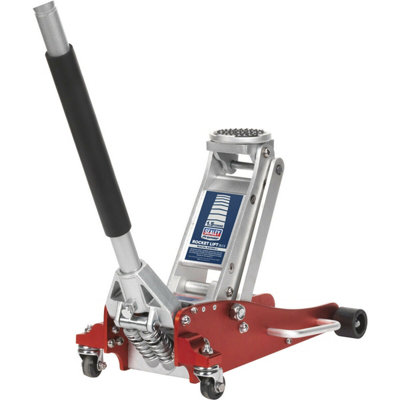 Premium Aluminium Low Entry Trolley Jack - 1500kg Capacity & Twin ...