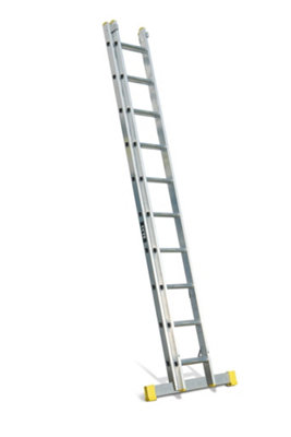Premium Aluminium Trade Extension Ladder EN131-2 Certified Heavy-Duty Work