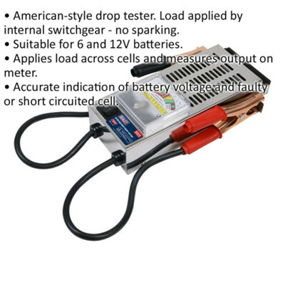 Premium Automotive Battery Drop Tester for Reliable 6V & 12V Voltage ...