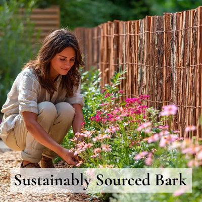 Premium Bark Fencing Screening Rolls 4m(L) x 1.2m(H)