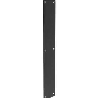 Premium Black Fingerplates 475x75mm for Doors - Door Protector Plate