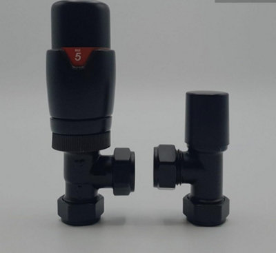 Premium Black Trv And Lockshield