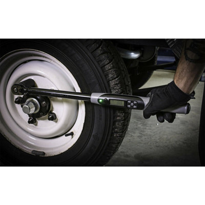 Premium Digital Torque Wrench with Angle Function - 20 to 200Nm 1/2" Drive
