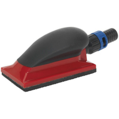 Premium Dust Free Sanding Block - 70mm x 120mm with Ergonomic Grip and ...