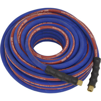 Premium Extra Heavy Duty Air Hose - 20 Metre Length with 1/4 Inch BSP ...