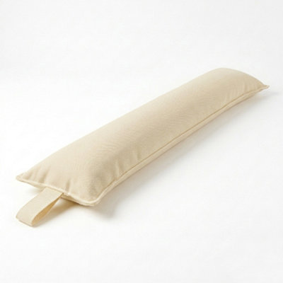 Premium Filled Draught Excluder for Doors And Windows Save Energy Cream ...