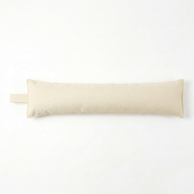 Premium Filled Draught Excluder for Doors And Windows Save Energy Cream ...