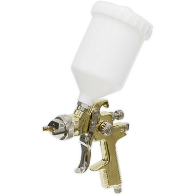 PREMIUM Gravity Fed Paint Spray Gun / Airbrush - 1.4mm Nozzle Car ...