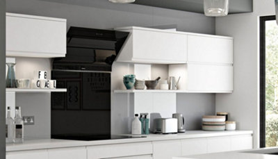 Premium Matt White Modern Cornice 3000mm x 50mm x 33mm