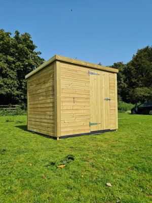 Premium Pent Garden Shed 8 x 7ft | DIY at B&Q