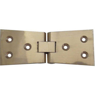 Premium Polished Brass Counter Flap Hinge 99mm x 40mm for Durable Use ...
