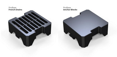 Premium ProBase 7ft x 7ft Garden Shed Base Kit - 25 ProBase Grids - To ...