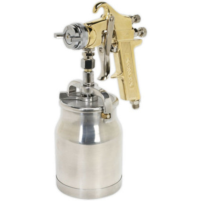 PREMIUM Suction Fed Paint Spray Gun / Airbrush - 1.8mm Nozzle Car ...