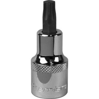 Premium T45 TRX Star Socket Bit - 1/2" Drive with Knurled Grip for ...