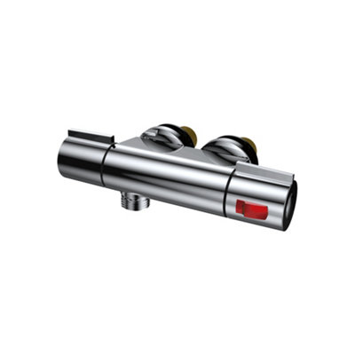 Premium Thermostatic Bar Shower Mixer Valve - Solid Brass, Polished ...